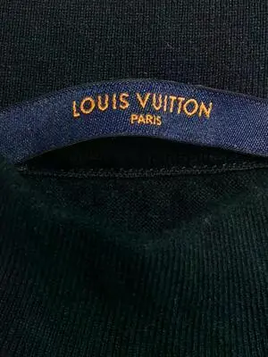 LOUIS VUITTON Embroidered Logo Sweater