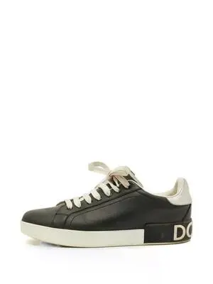Dolce & Gabbana Portofino Low-top Sneakers - Black