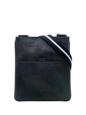 Fendi Zucca Spalmati Crossbody Bag - Blue