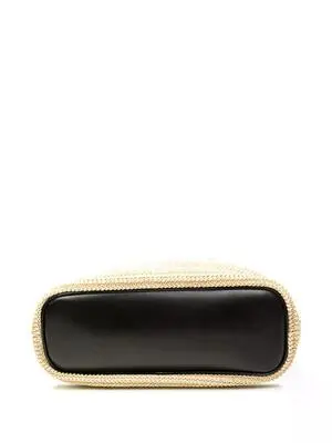 Saint Laurent Boucle Raffia Shopper Tote Bag