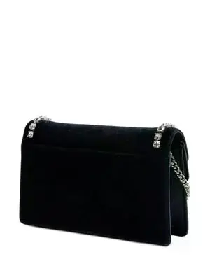 Gucci Dionysus Mini Crystal Embellished Velvet Crossbody Bag