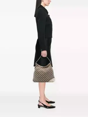 Gucci Gg Canvas New Britt Hobo Bag