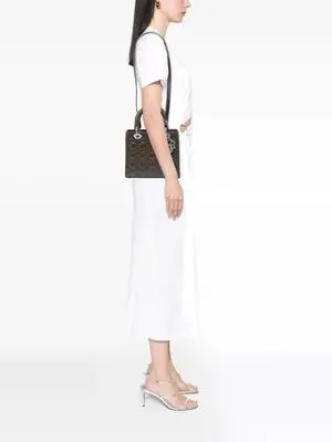 Dior Patent Cannage Lady Satchel