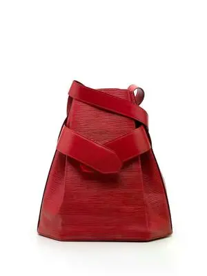 LOUIS VUITTON Epi Sac D'epaule Pm Bucket Bag - Red