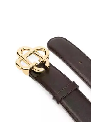 Casablanca Logo-buckle Leather Belt