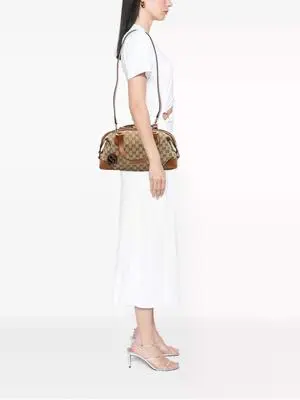 Gucci Gg Canvas Brick Lane Satchel - Neutrals
