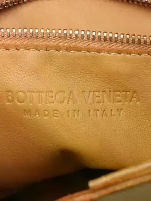 Bottega Veneta Nappa Intrecciato Cassette Crossbody Bag - Brown