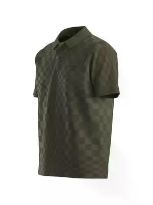BOSS X Porsche Check-pattern Polo Shirt