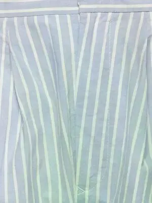 MAISON MARGIELA Striped Pleated Trousers