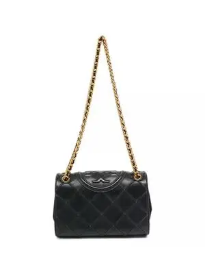 Tory Burch Fleming Small Shoulder Bag - Black