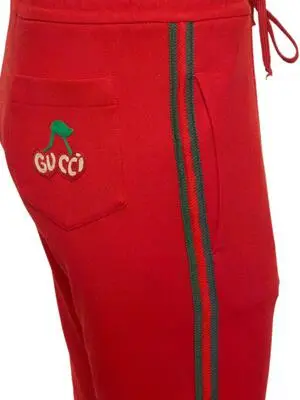 Gucci Web-stripe Drawstring Track Pants