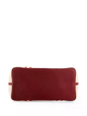 Hermès Pursangle Canvas And Leather Tote Bag