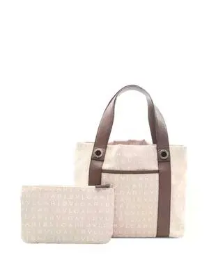 BVLGARI Logomania Tote Bag - Neutrals