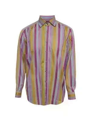 Etro Stripe-pattern Cotton Shirt