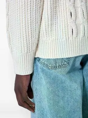 Lacoste Cable-knit Cardigan