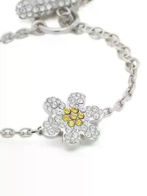 Marni Rhinestone Daisy Bracelet