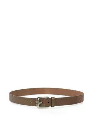Etro Engraved Motif Leather Belt - Brown