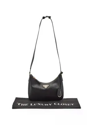 Prada Re-edition Saffiano Leather Shoulder Bag
