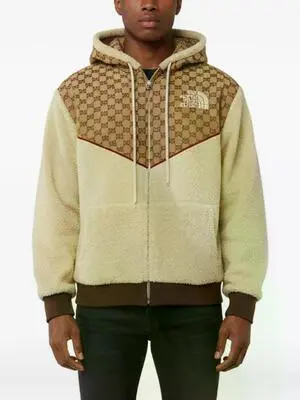 Gucci The North Face X Shearling Jacket - Neutrals
