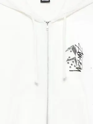 StÜssy Zip-up Hoodie - Neutrals