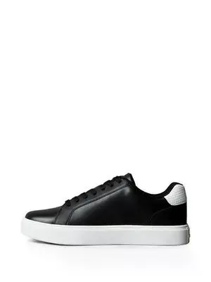 Calvin Klein Print Leather Sneakers