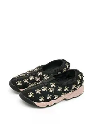 Dior Embellished Sneakers - Black