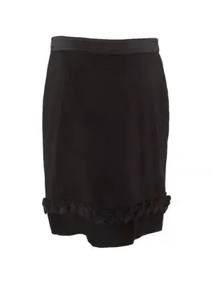Burberry Ruffle-trim Midi Skirt
