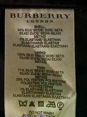 Burberry Ruffle-trim Midi Skirt