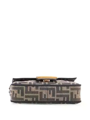 Fendi Baguette Nm Zucca Canvas Mini Crossbody Bag - Brown