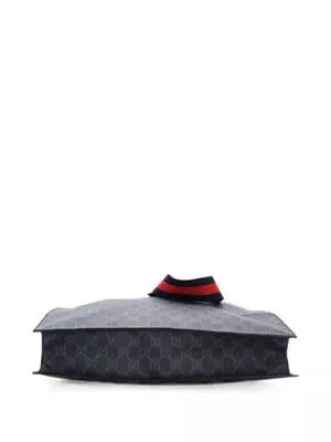 Gucci Soft Open Gg Coated Canvas Tall Tote Bag