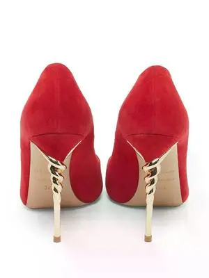 LE SILLA Suede Spiral Pumps