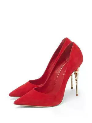 LE SILLA Suede Spiral Pumps