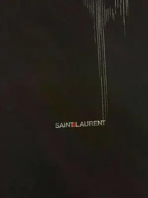Saint Laurent Logo Print T-shirt