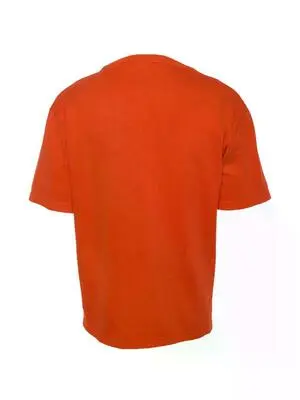 LOUIS VUITTON Monogram-pattern Piqué-texture T-shirt