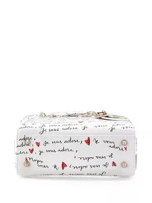 Dior Lady Bag Printed Leather Small Satchel