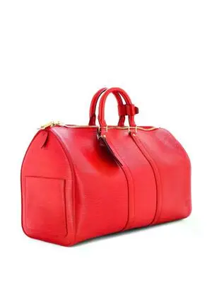 LOUIS VUITTON Keepall Epi Leather 45 Travel Bag - Red