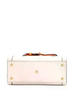 Gucci Diana Mini Bamboo Handle Tote Crossbody Bag - Neutrals