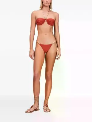 Devon Windsor Genesis Bead-embellished Bikini Short