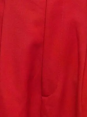 Celine Wool Pleated Wide-leg Trousers