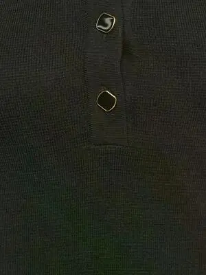 LOUIS VUITTON Knit Blouse With Contrast Sleeves