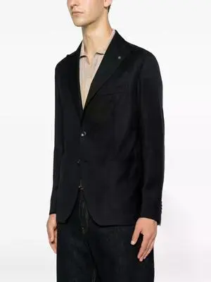 Tagliatore Single-breasted Peak-lapel Blazer