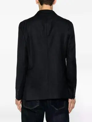 Tagliatore Single-breasted Peak-lapel Blazer