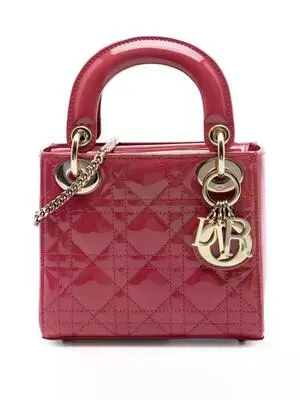 Dior Mini Lady Satchel - Red
