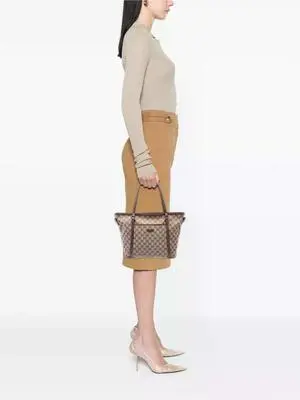 Gucci Gg Canvas Convertible Joy Tote Satchel