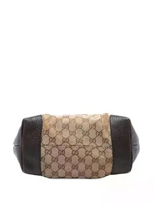 Gucci Gg Canvas Gg Charm Tote Bag