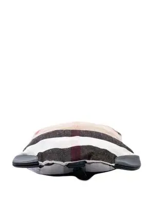 Burberry Mega Check Canvas Drawstring Backpack