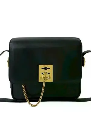 Celine Leather Crossbody Bag - Black