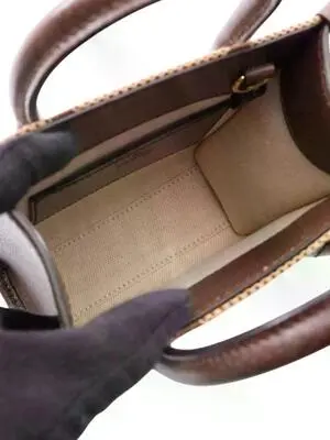 Gucci Mini Jumbo Gg Canvas Web Satchel