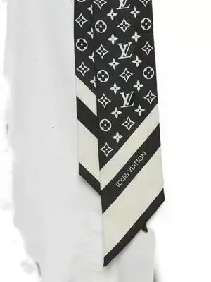 LOUIS VUITTON Monogram Scarf Detail Shirt