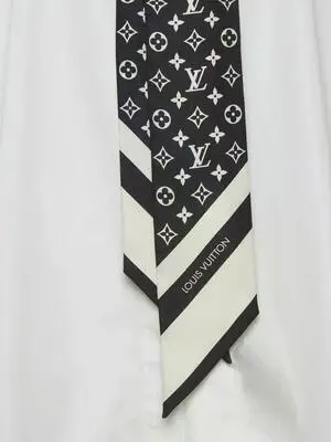 LOUIS VUITTON Monogram Scarf Detail Shirt